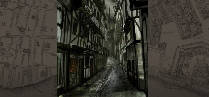 Aerial View of London in 1666 | Faena